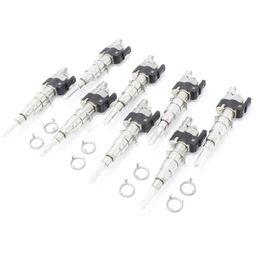 BMW Fuel Injector Kit (Set of 8 for N63 and S63 - Index 12) - Genuine ...